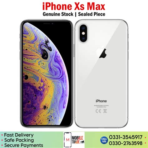 IPhone Xs Max Price In Pakistan GB Ram GB Storage