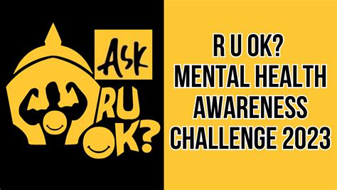 Ruok Mental Health Awarness Challenge 2023 Facebook
