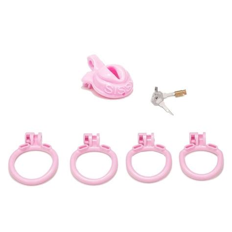 Pink Sissy Chastity Cage Q404020 Chastitygo