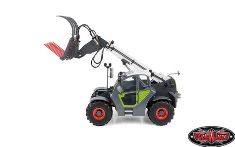 1 14 Grabber Telehandler Telescopic Metal Hydraulic Rc Forklift W