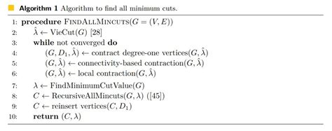 Christian Schulz On Linkedin Algorithm Mincut Algorithmengineering Minimumcut Graph