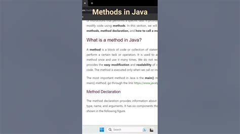 Learn Methods In Java By Btechcoadingwalajava Saurabhsukla Durgasir Javaforbeginners
