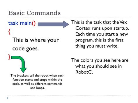 PPT An Introduction To Vex Coding PowerPoint Presentation Free Download ID 1576922