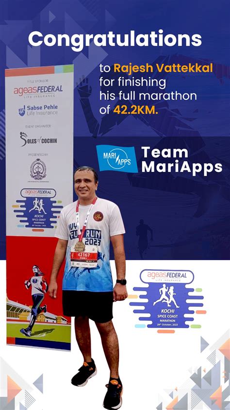 Arun Janardhanan On Linkedin Marathonfinisher Dedication Inspiration Teamplayer