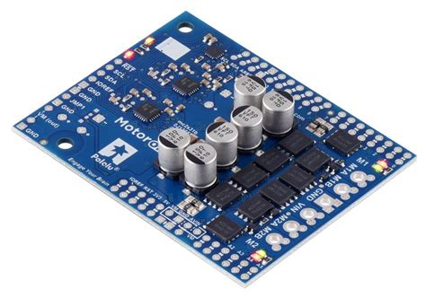 Pololu Motoron M2s18v20 Escudo De Controlador De Motor Dual De Alta Potencia Para Arduino Sin