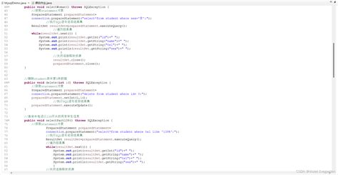 Java学生管理系统，数据库版作业 Csdn博客