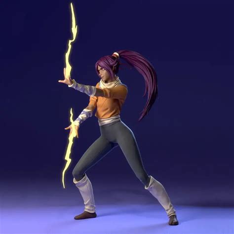 Yoruichi Shihoin 3d Model Ready To Print Stl