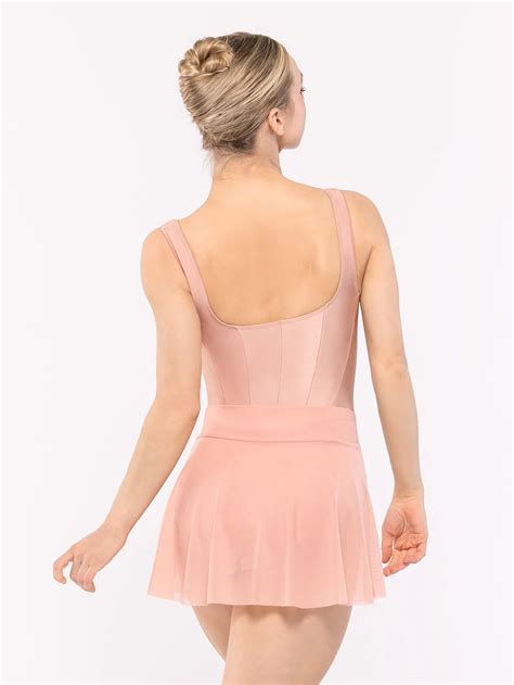 Eleve Dancewear Diana Corseted Tank Leotard Multiple Colorways The