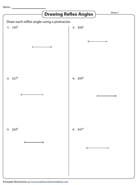 Reflex Angles 1 Pdf