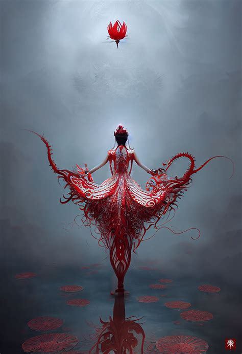 Artstation Kirigami Dress