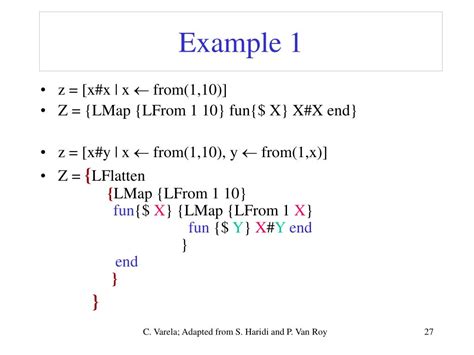 Ppt Declarative Programming Techniques Lazy Execution Vrh 45