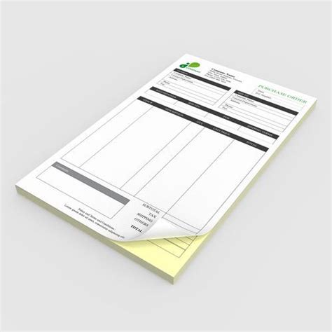 Carbonless 2 Part Ncr Forms Sunraise Printing