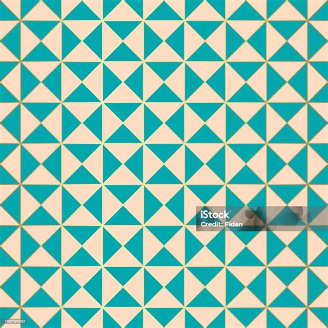 황금 추상 삼각형 아랍어 여러 가지 빛깔의 모자이크 패턴입니다 섬유 장식 금 벡터 동양 배경 아시아 인도 민족 민속 고 대 장식 벽지 금 금속에 대한 스톡 벡터 아트 및