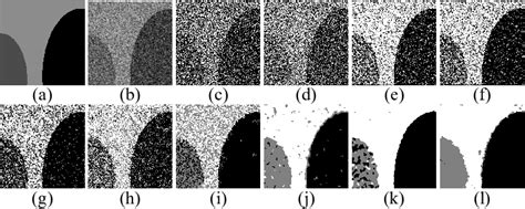 Segmentation Results Of Synthetic Image 2 A Ground Truth B Image With Download Scientific