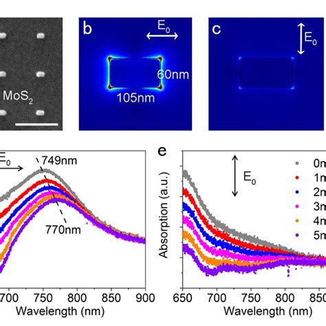 ∣schematic Of The Mos 2 Ag Hybrid Nanostructure And Coupled Oscillator