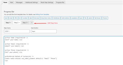 Contact Form 7 Multi Step Ninja Team