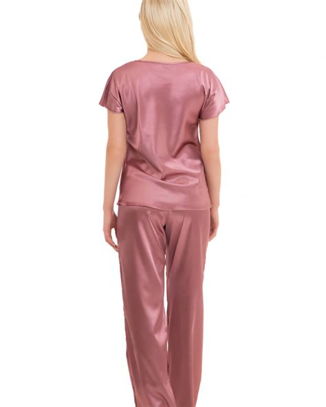 Evoni сатенена пижама Rose