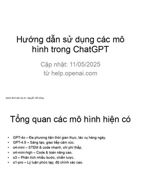 Openai Models Guide Pdf