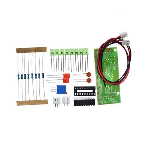 Lm3915 Diy Sound Level Indicator Set 10 Led Sound Spectrum Analyzers Suitable For Electronics