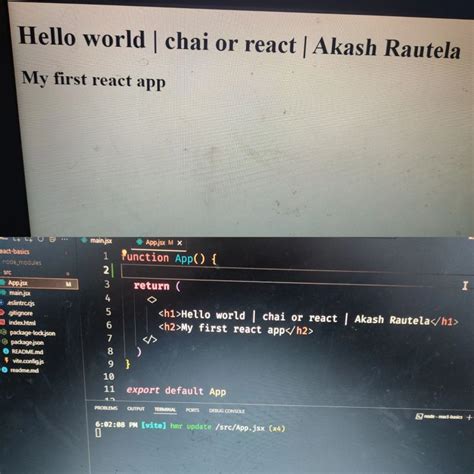 akash rautela on linkedin chaiaurcode chaiaurcode react
