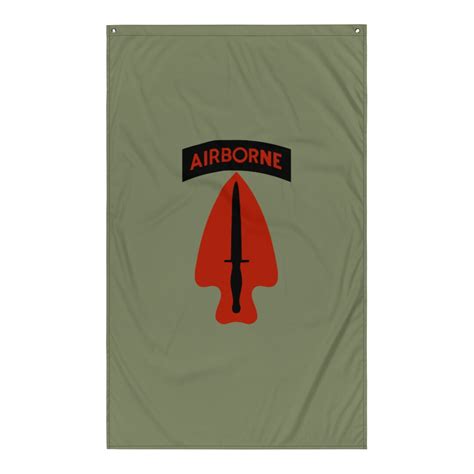 Army Special Operations Command Flag Etsy
