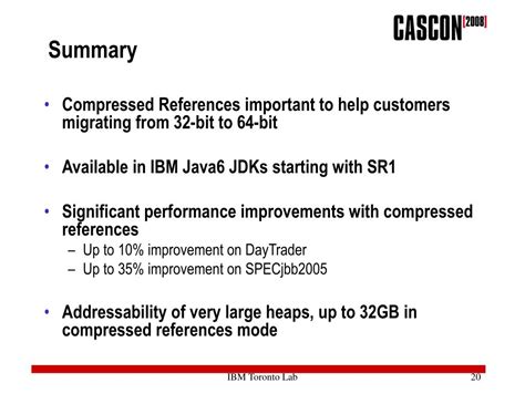 Ppt Improving 64 Bit Java Performance Using Compressed References