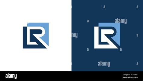 Modern And Unique Letter R Initials Logo Design 2 Stock Vector Image And Art Alamy