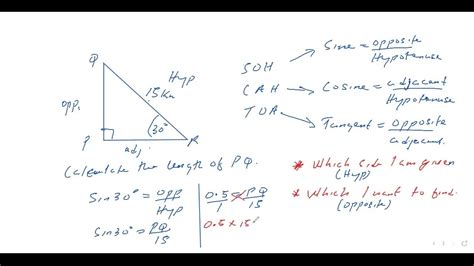 Pythagoras Theorem And Trig Ratio Youtube