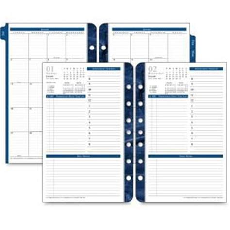 Franklin Covey 37063 55 X 85 Monticello Dated One Page Per Day