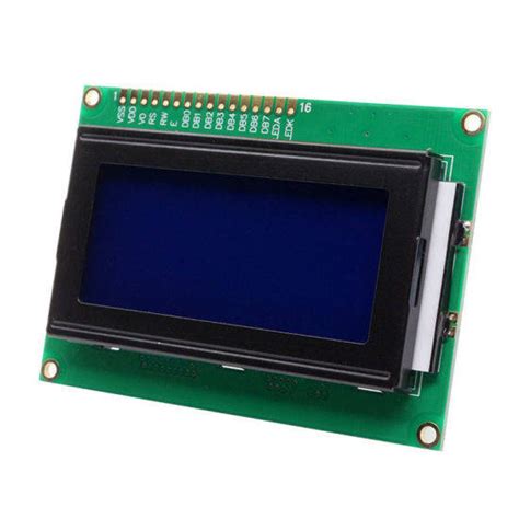 1604a Lcd 4x16 Blue Display With Hd44780 Driver Arduino Arduino Diy