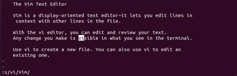 Vim Find And Replace