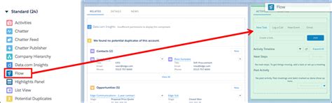 display a flow on a page in your salesforce org unit salesforce