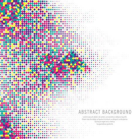 Abstract Colorful Halftone Dotted Background 238029 Vector Art At Vecteezy