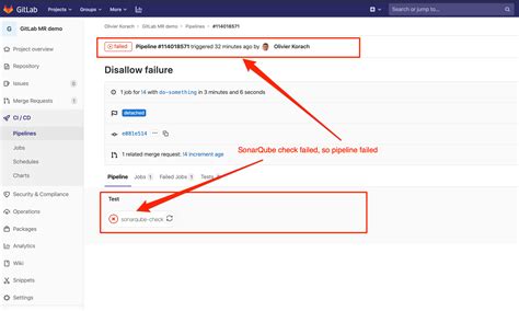 How To Block The Merge Of Merge Requests When Sonarqube Quality Gate Is Failed With Gitlab