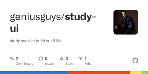 GitHub Geniusguys Study Ui Study Use Vite Build Vue Lib