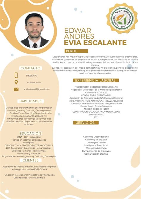 Edwar Andres Evia Escalante Up Holding