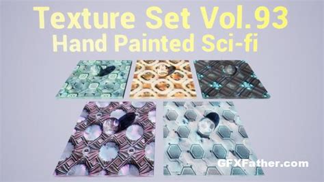 Unreal Engine Sci Fi Vol93 Stylized Game Textures 424 427 50