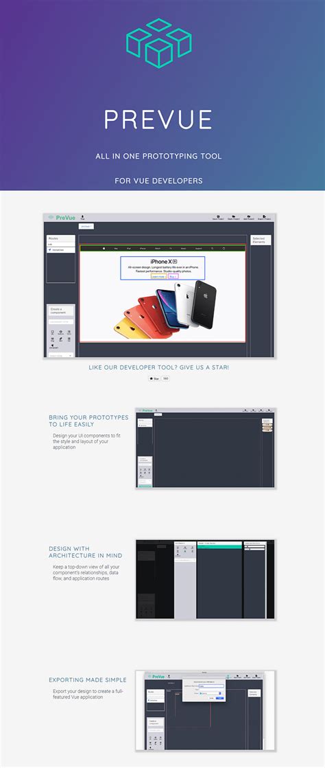 Prevue Prototyping Ui Tool For Vue Developers Bypeople