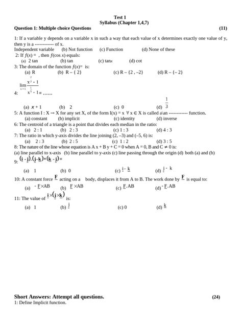 Test 1 Math Chapter 1 4 7 Pdf