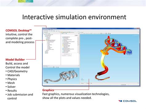comsol multiphysics simulation and development toolbox for clusters ppt free download