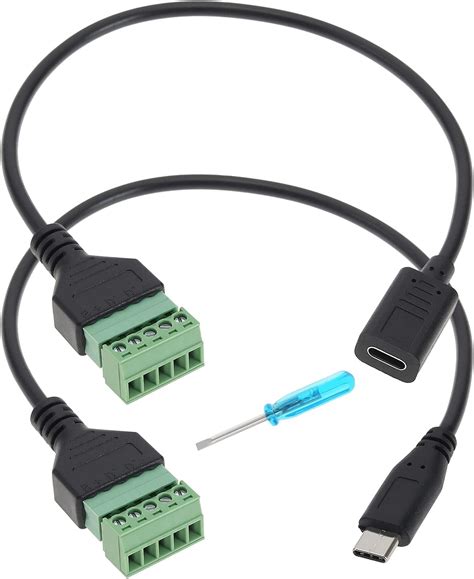 The Lord Of The Tools 2pcs Usb C Terminal Block Connector Solderless Pluggable Type The Lord Of The Tools 2pcs Usb C Terminal Block Connector Solderless Pluggable Type