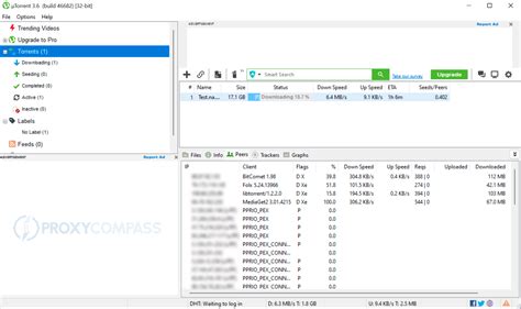 How To Anonymize The Usage Of Torrent Clients ProxyCompass