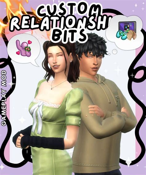 Expanded Storytelling Relationship Bits Mod Sims Teen Sims Sims Traits