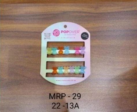 Multicolor Girls Small Plastic Hair Clutcher At Rs 29piece In New