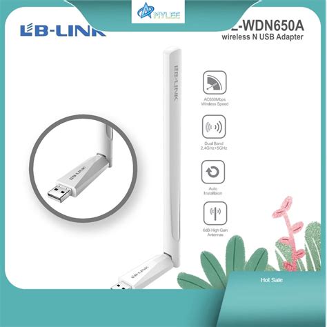 Lb Link Bl Wdn650a Ac650m High Gain Wireless Dual Band Usb Adapter Shopee Philippines