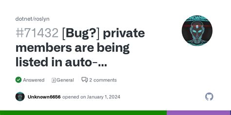 Bug Private Members Are Being Listed In Auto Completion · Dotnet