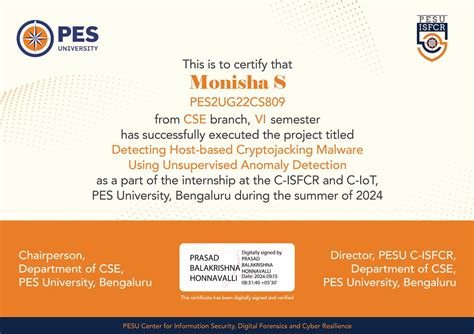 I Am Pleased To Announce The Completion Of Our Project Titled