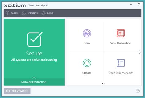Test Xcitium Client Security 12 For Windows 10 232323 AV TEST