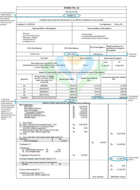 Understanding Form 16 GTI FAQ EZTax Help Center