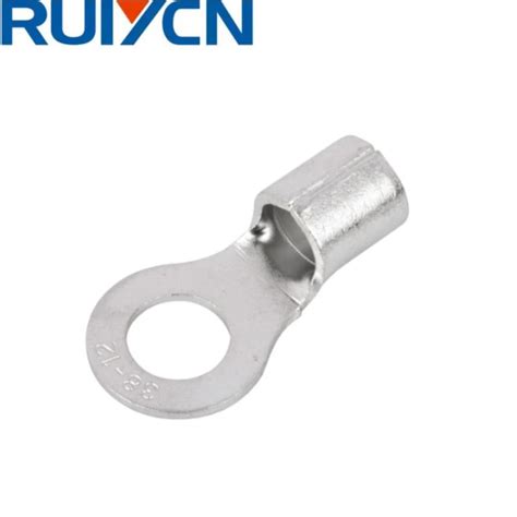 Non Insulated Terminal Tin Plated Pure Copper Ring Terminal Non